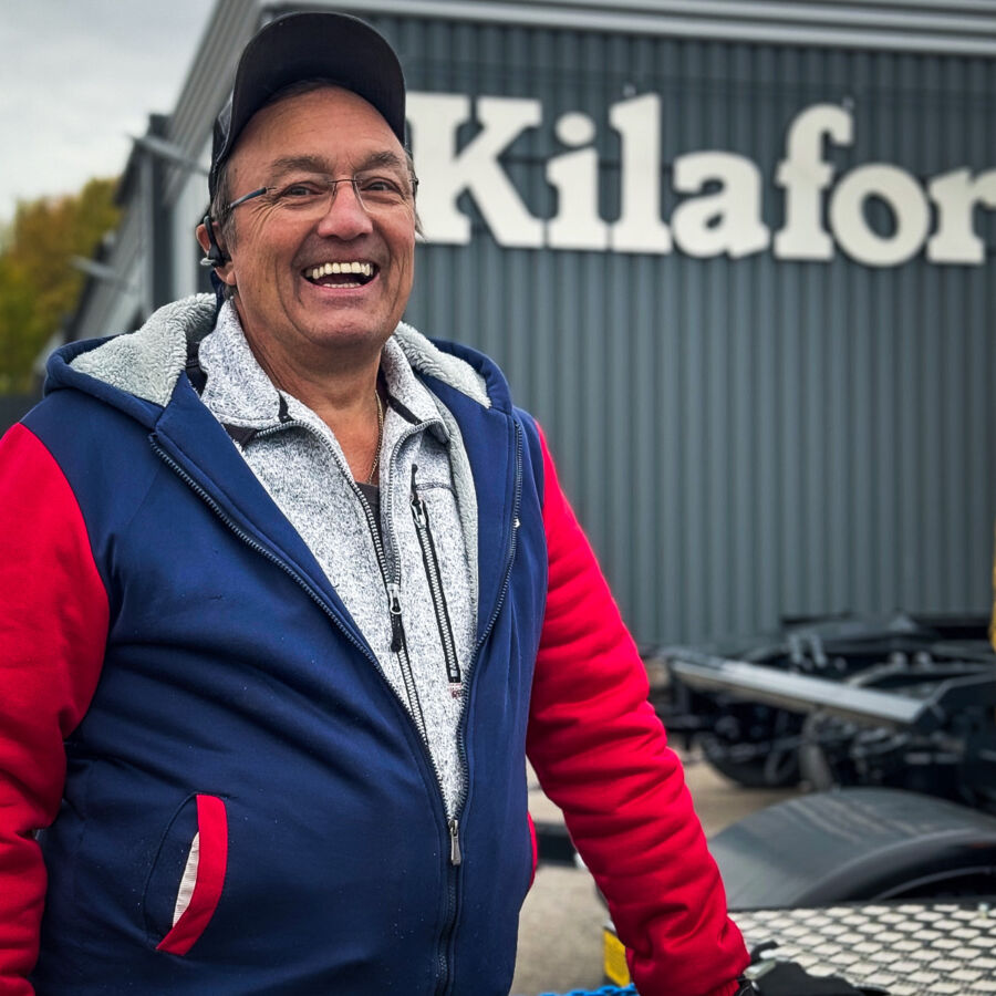 Börje och gamla Bettan. - Kilafors